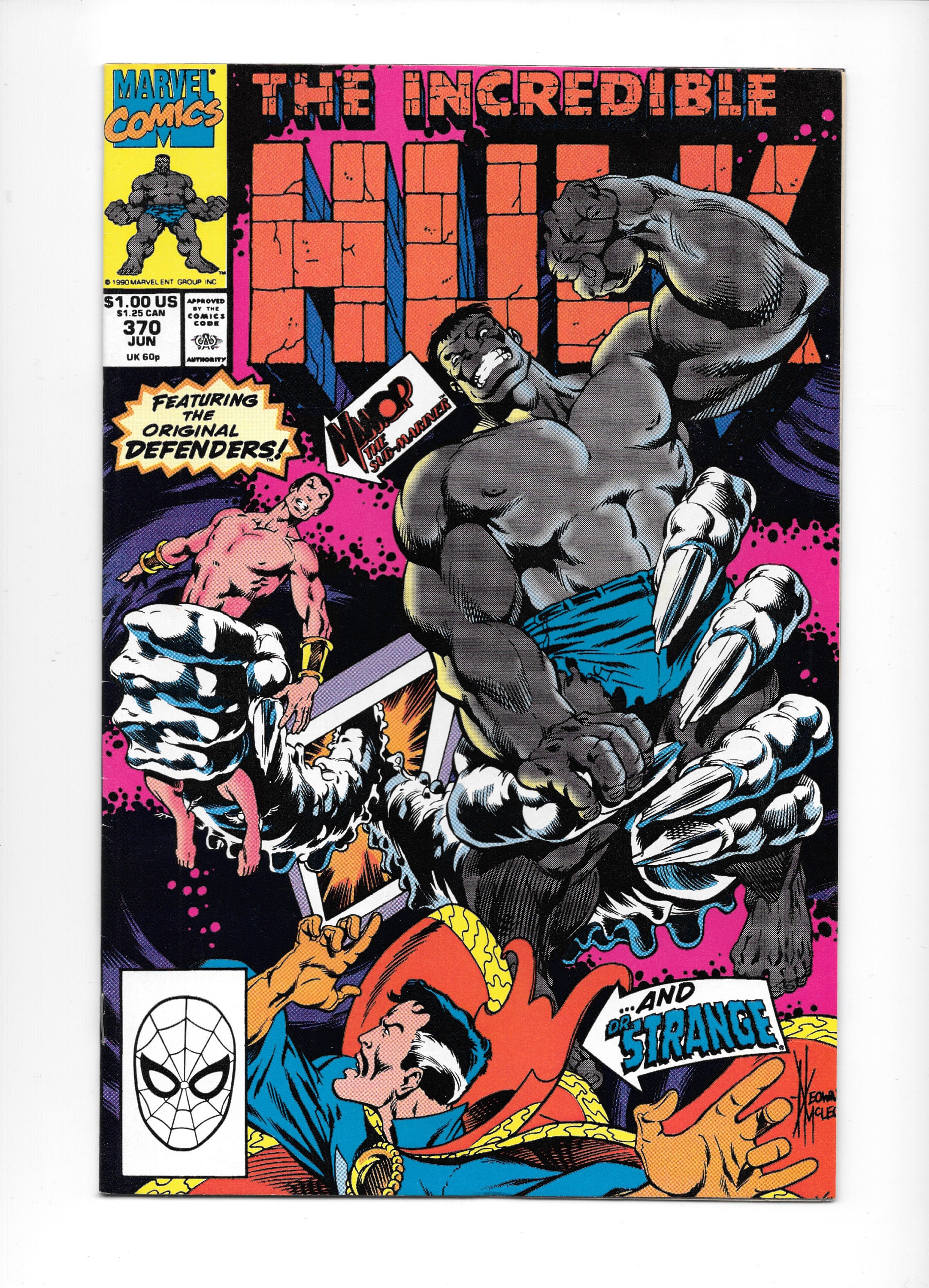 Incredible Hulk 370 371 375 400 1990-1992 Marvel Comics | Etsy