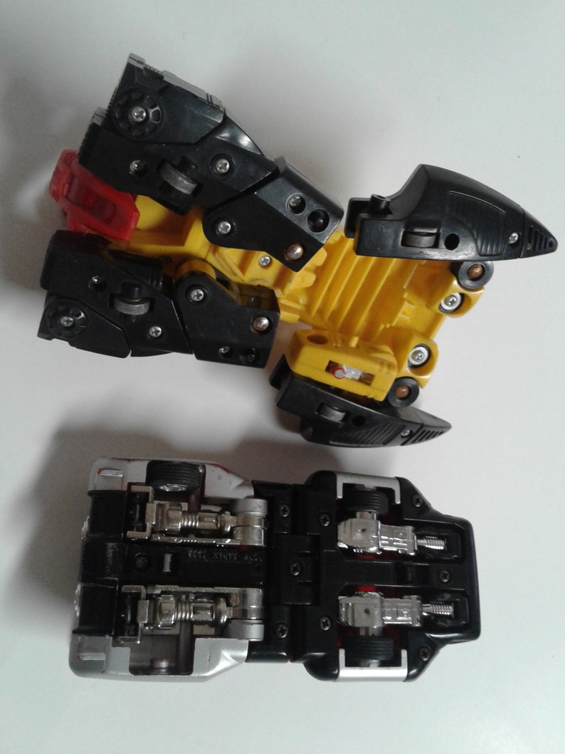 Vintage Transformer Future Machine 1984 Bandai and Yellow - Etsy