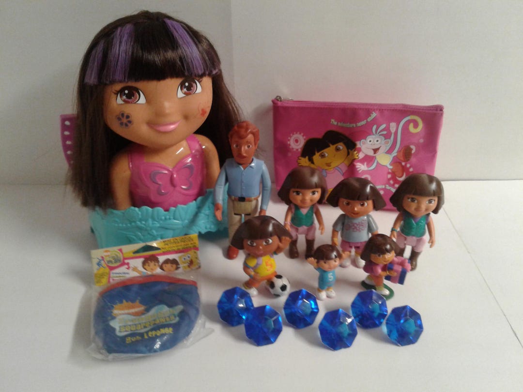 10 + Pieces Lot Nickelodeon Dora the Explorer PVC Toy Figures - Etsy