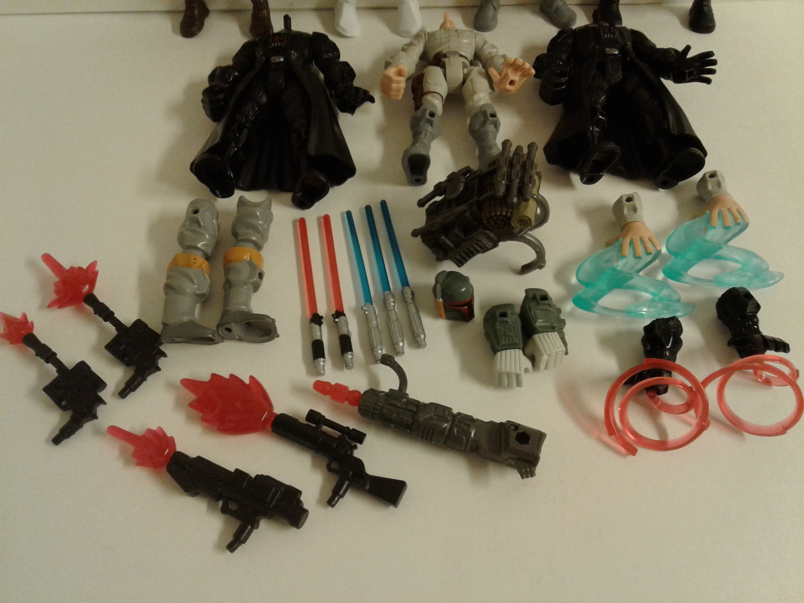 Star Wars Interchangeable Action Figures Accessories weapons Lot LFL Hasbro Etsy Canada