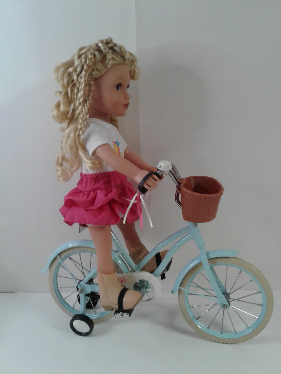 Our Generation Blue Bike With Geoffrey LLC 18" Doll Set - Etsy