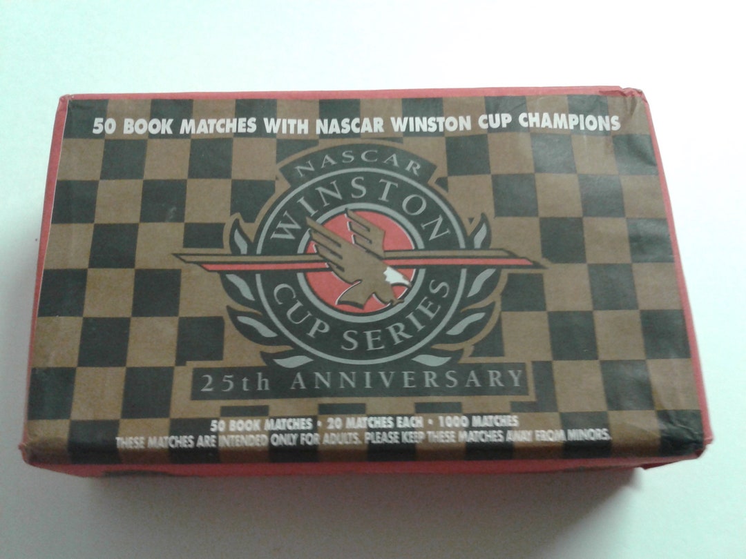 NASCAR Winston Cup Series 25th Anniversary Champions 50 Book Matches ...