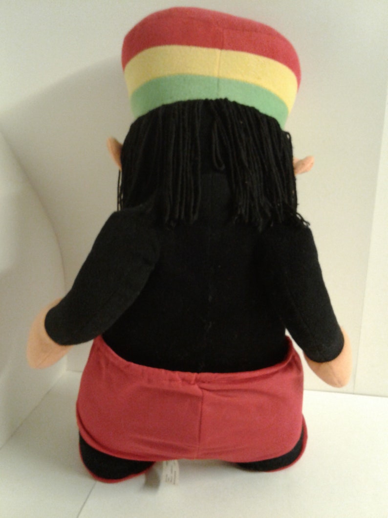 24 Inch Rastafarian Jamaican Plush Stuffed Dog Carousel - Etsy
