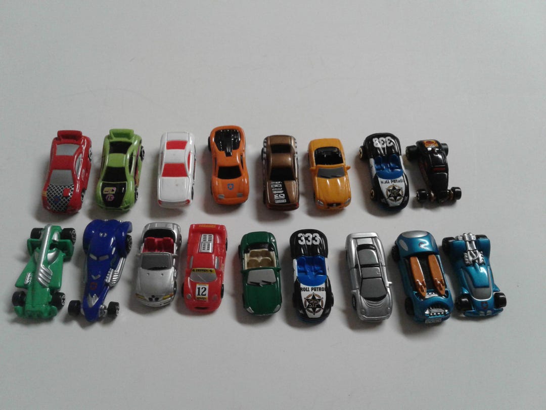 Hot Wheels Micro Machines Lot of 17 Mattel - Etsy