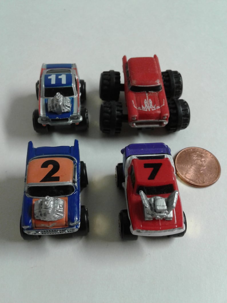 Vintage 80's Galoob Micro Machines Monster Trucks Lot of 4 | Etsy