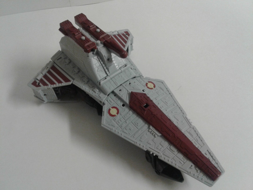 Star Wars Transformers Darth Vader to Star Destroyer Figure Hasbro - Etsy