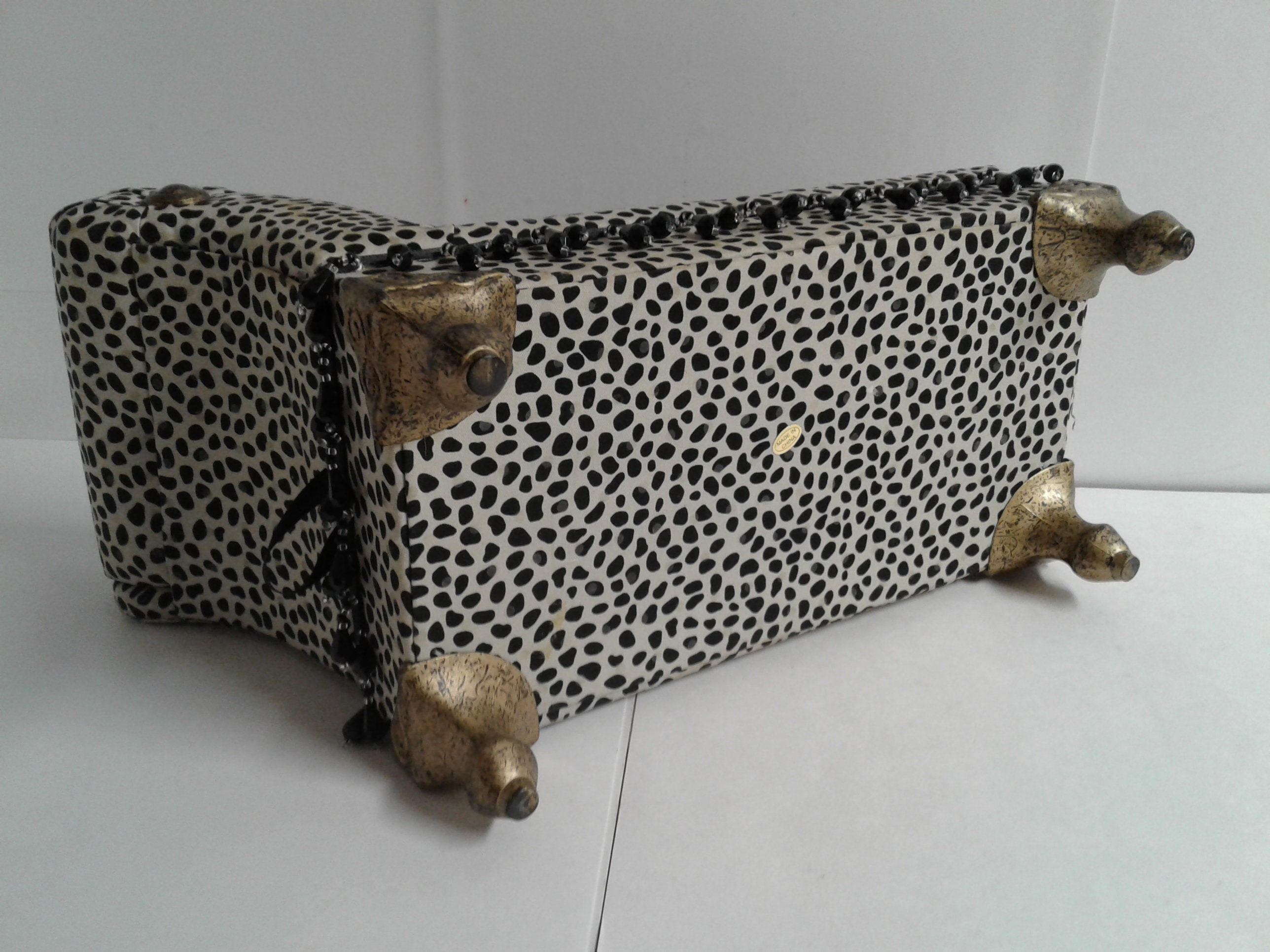 Leopard Print Chaise Lounge Jewelry Box/doll Furniture - Etsy
