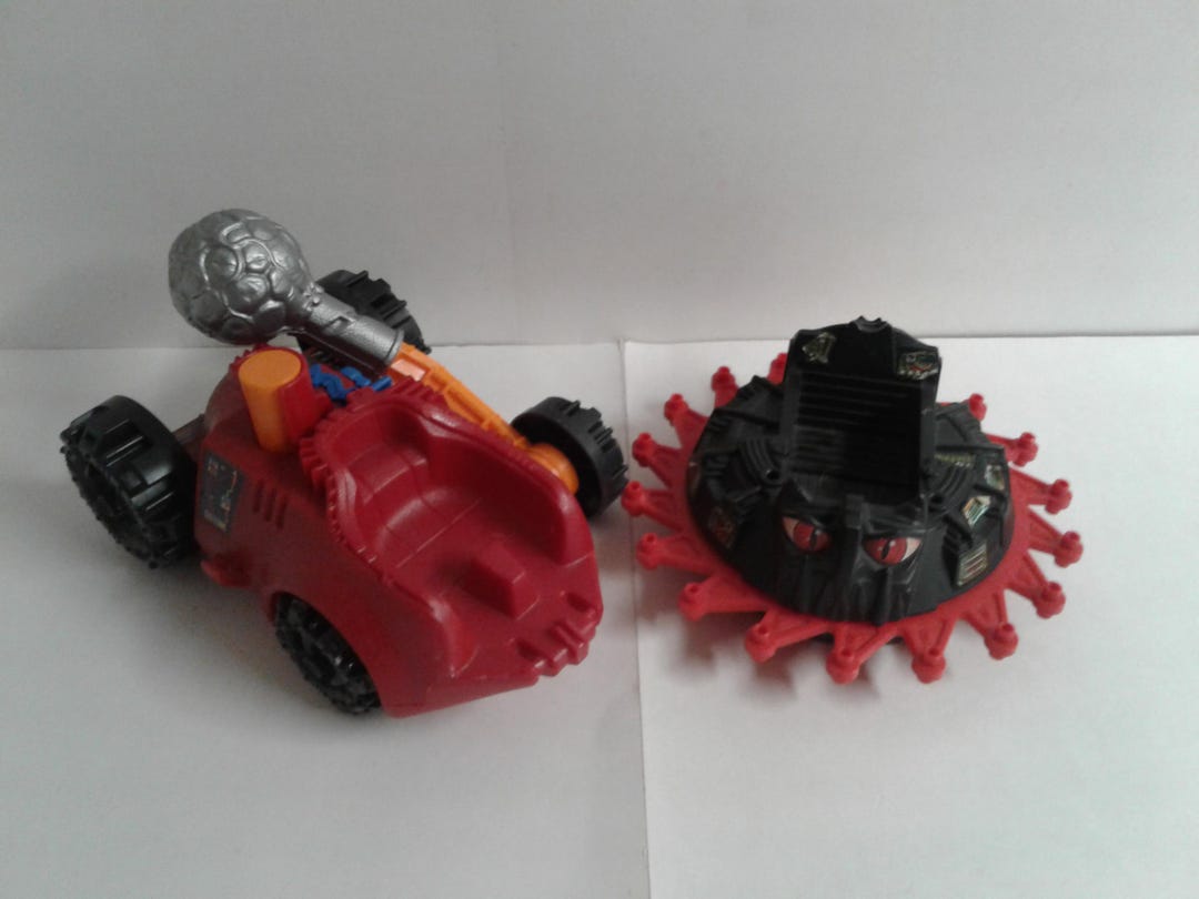 Vintage MOTU Master of the Universe He-man Bashasaurus and Roton ...