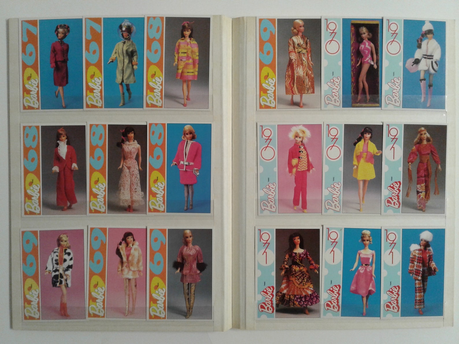 Lot of 120 Barbie Doll Trading Cards Vintage Mattel 1991 - Etsy