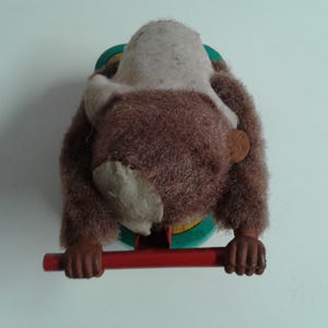 Vintage Monkey on the Wagon Wind-up Toy Japan - Etsy