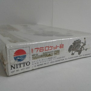 150mm ROCKET GUN 1/76 Scale Plastic Model Kit 17 by NITTO Japan - Etsy