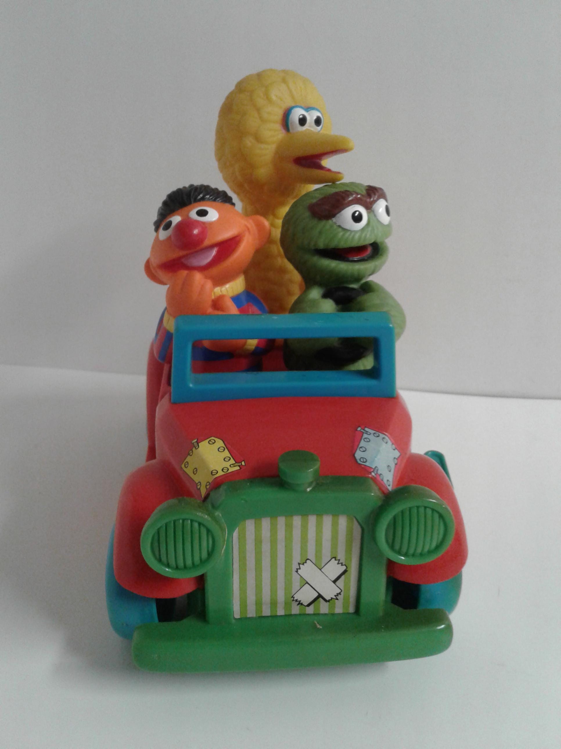 Sesame Street Wind up Wobbly Jalopy Vintage ILLCO 1980s - Etsy