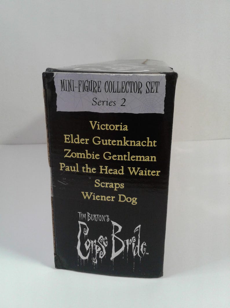 Tim Burton's Corpse Bride Mini-figure Collector Set Series 2 Mcfarlane ...
