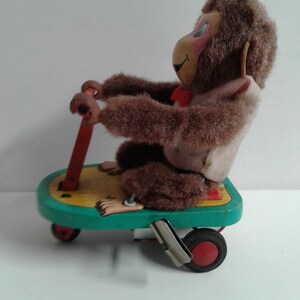 Vintage Monkey on the Wagon Wind-up Toy Japan - Etsy