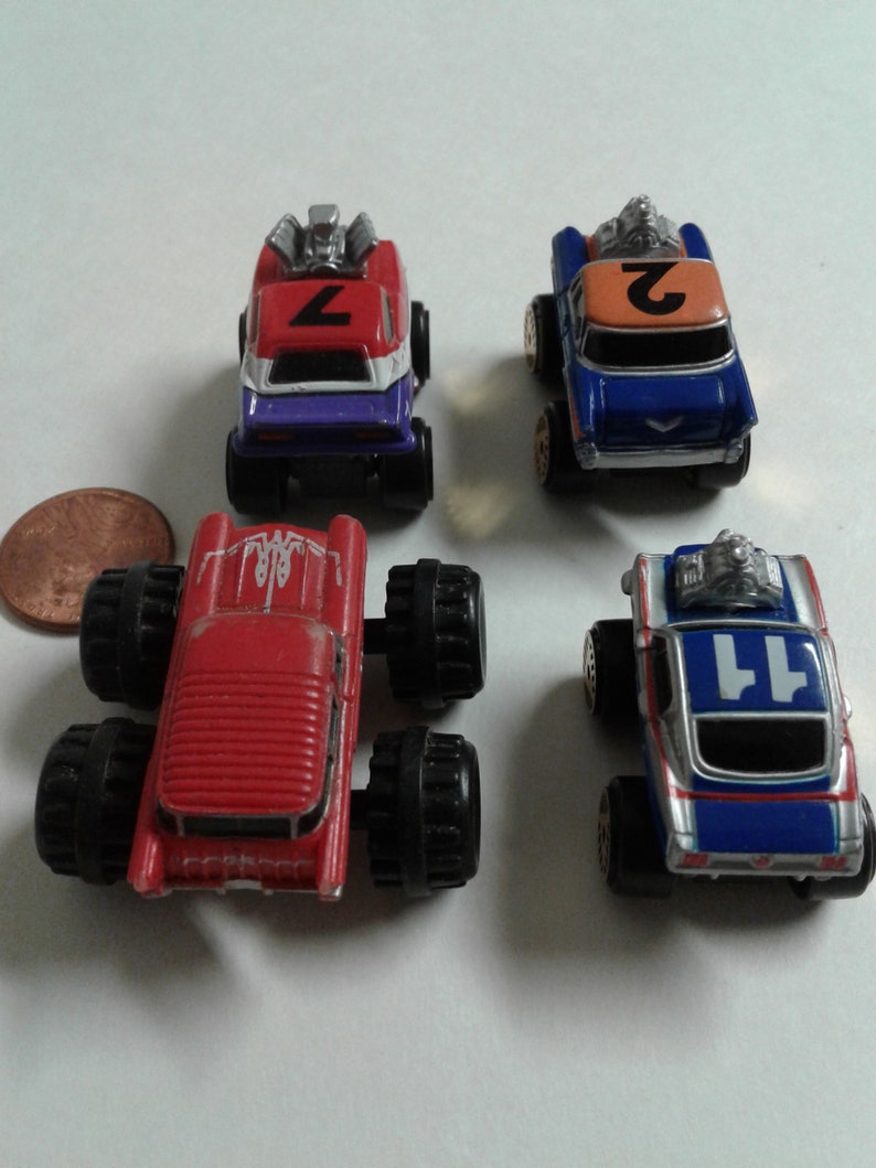 Vintage 80's Galoob Micro Machines Monster Trucks Lot of 4 | Etsy
