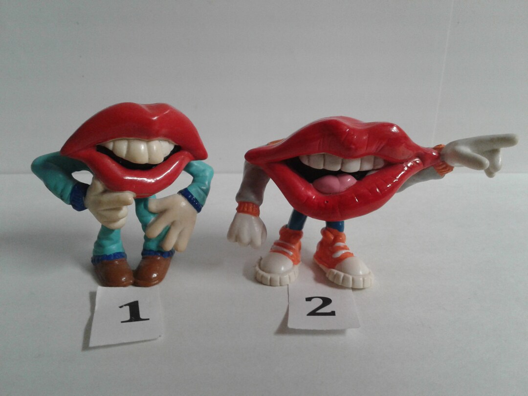 You Choose TANG Big Hot Lips General Foods Blue Body Figure by Applause ...