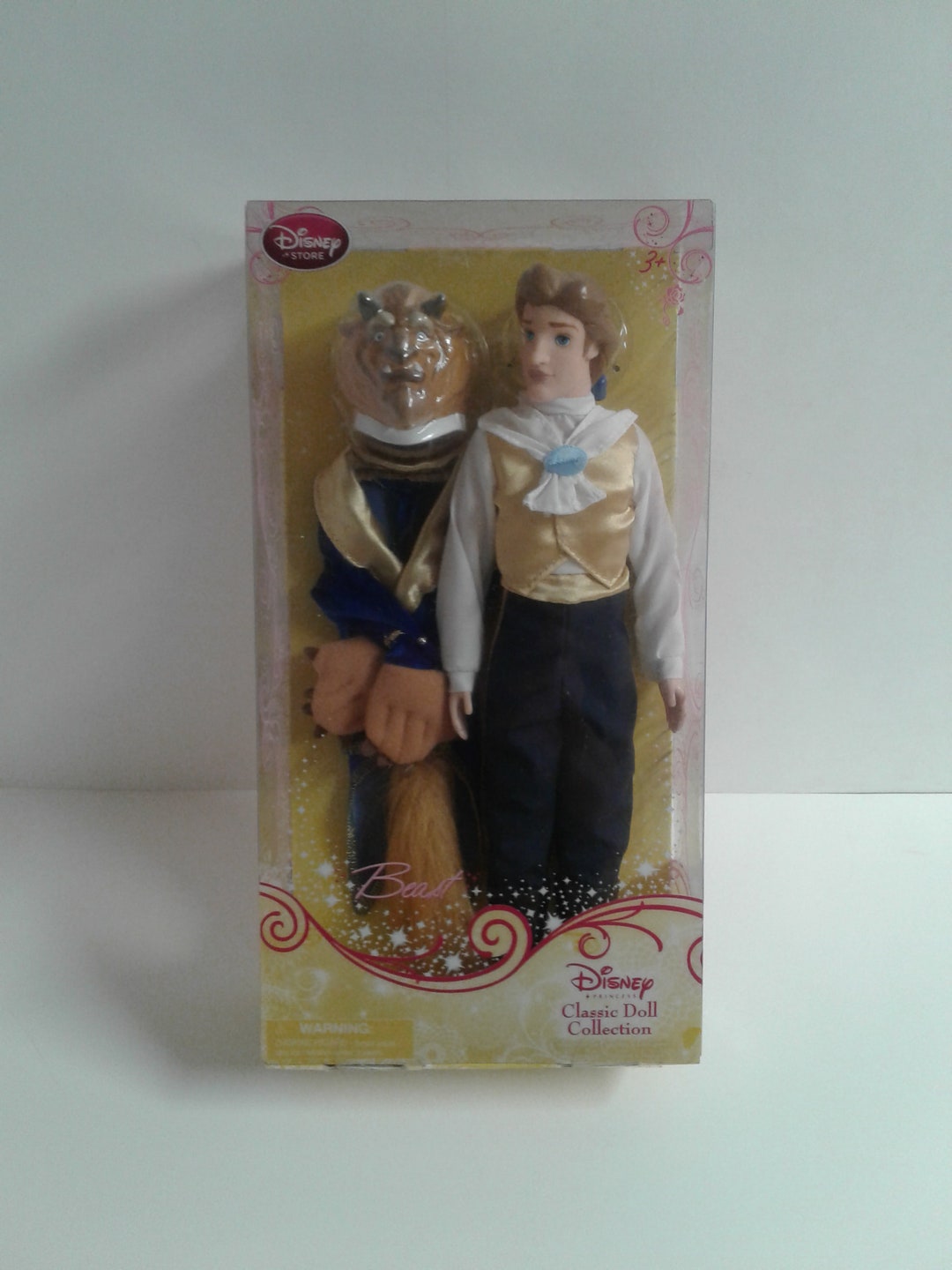 Beauty and the Beast, Beast 12 Inch Doll - Original Disney Store ...