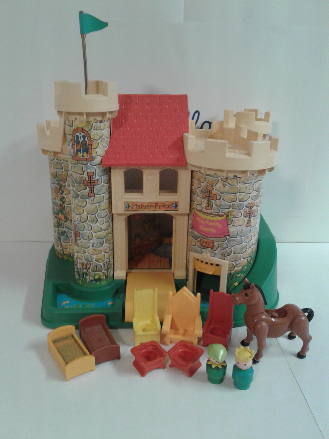 Fisher Price Little People Play Family Castle #993 Play Toys Set ...