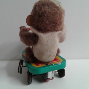 Vintage Monkey on the Wagon Wind-up Toy Japan - Etsy