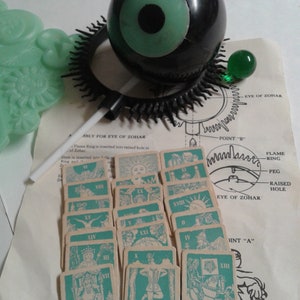 1967 Ka-bala Kabala Board Game Transogram Fortune Tarot Glow in Dark - Etsy