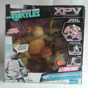 Teenage Mutant Ninja Turtles RC Skateboarding Mikey Remote Control TMNT ...