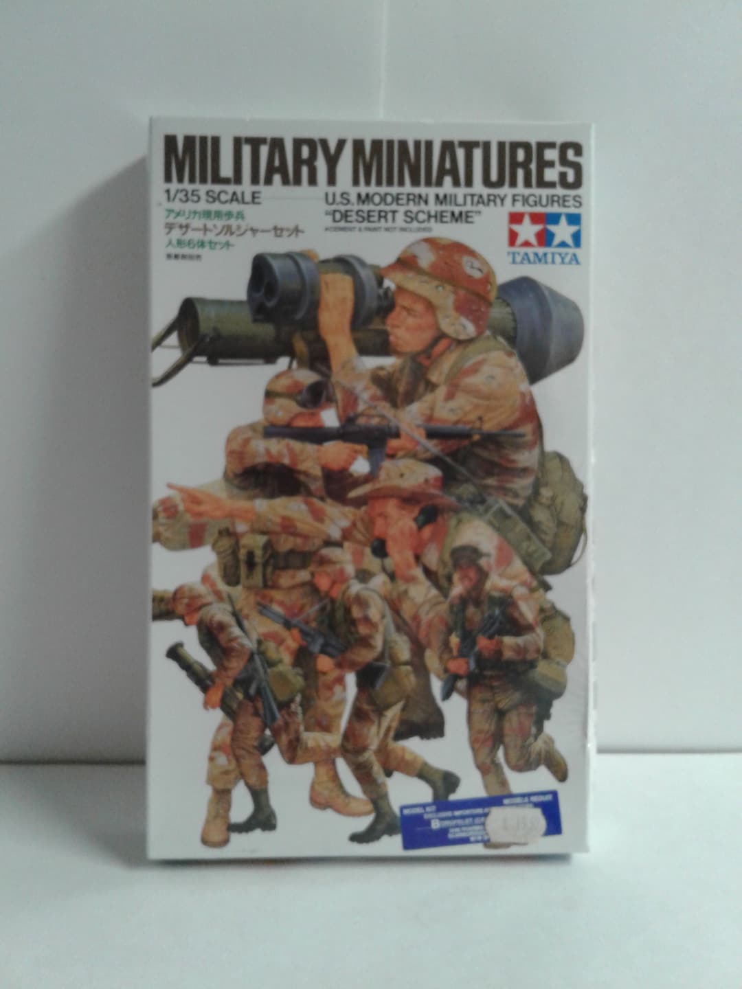 Tamiya Military Miniatures 1/35 Scale US Modern Desert Scheme Figures ...