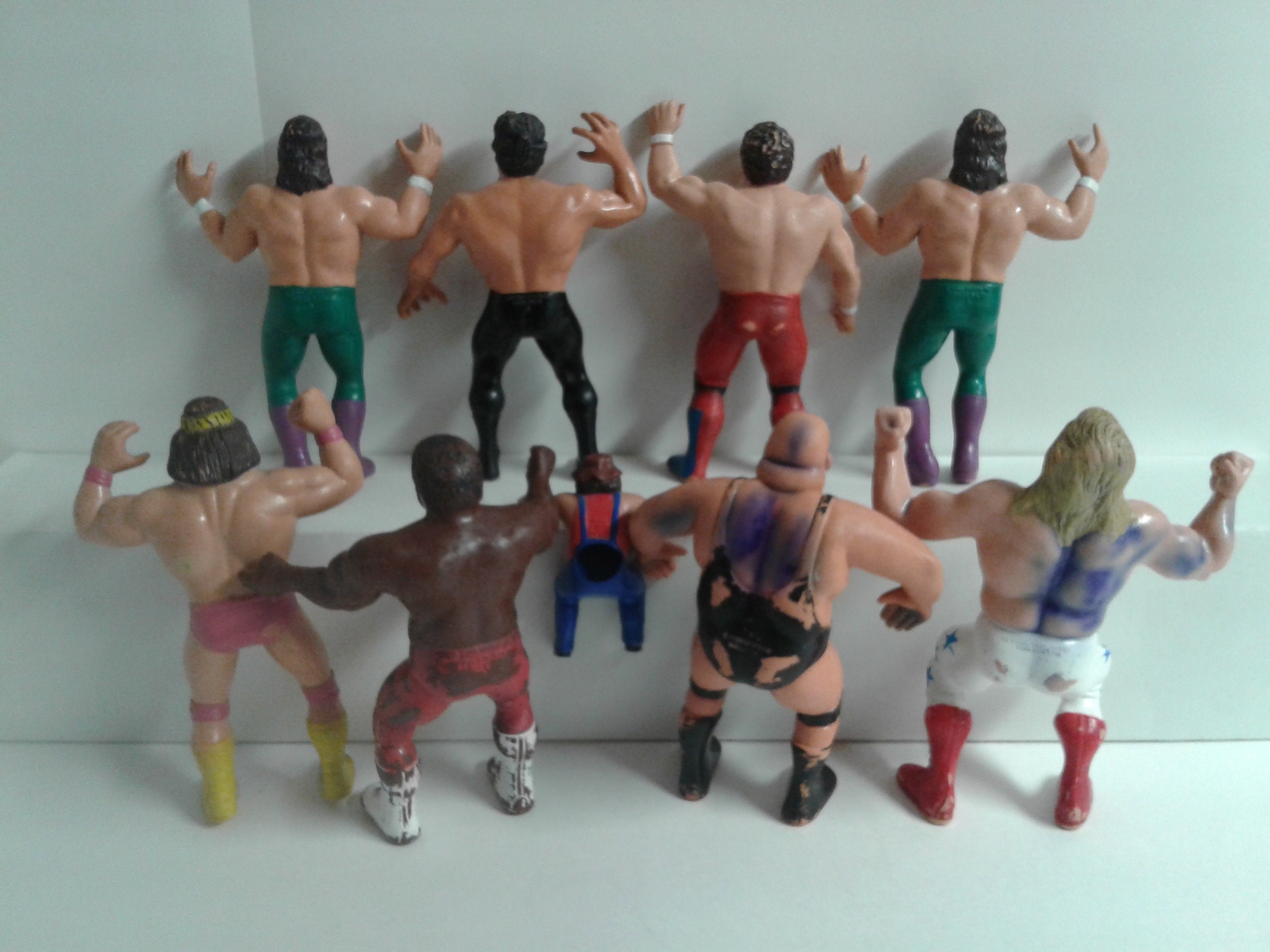 Vintage WWE LJN Titan Sports Wrestling Action Figures Lot Of 9 | Etsy