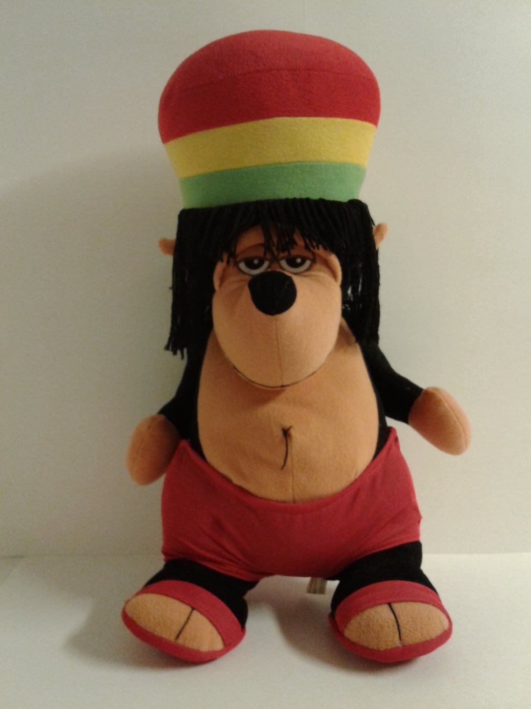 24 Inch Rastafarian Jamaican Plush Stuffed Dog Carousel Softtoys - Etsy