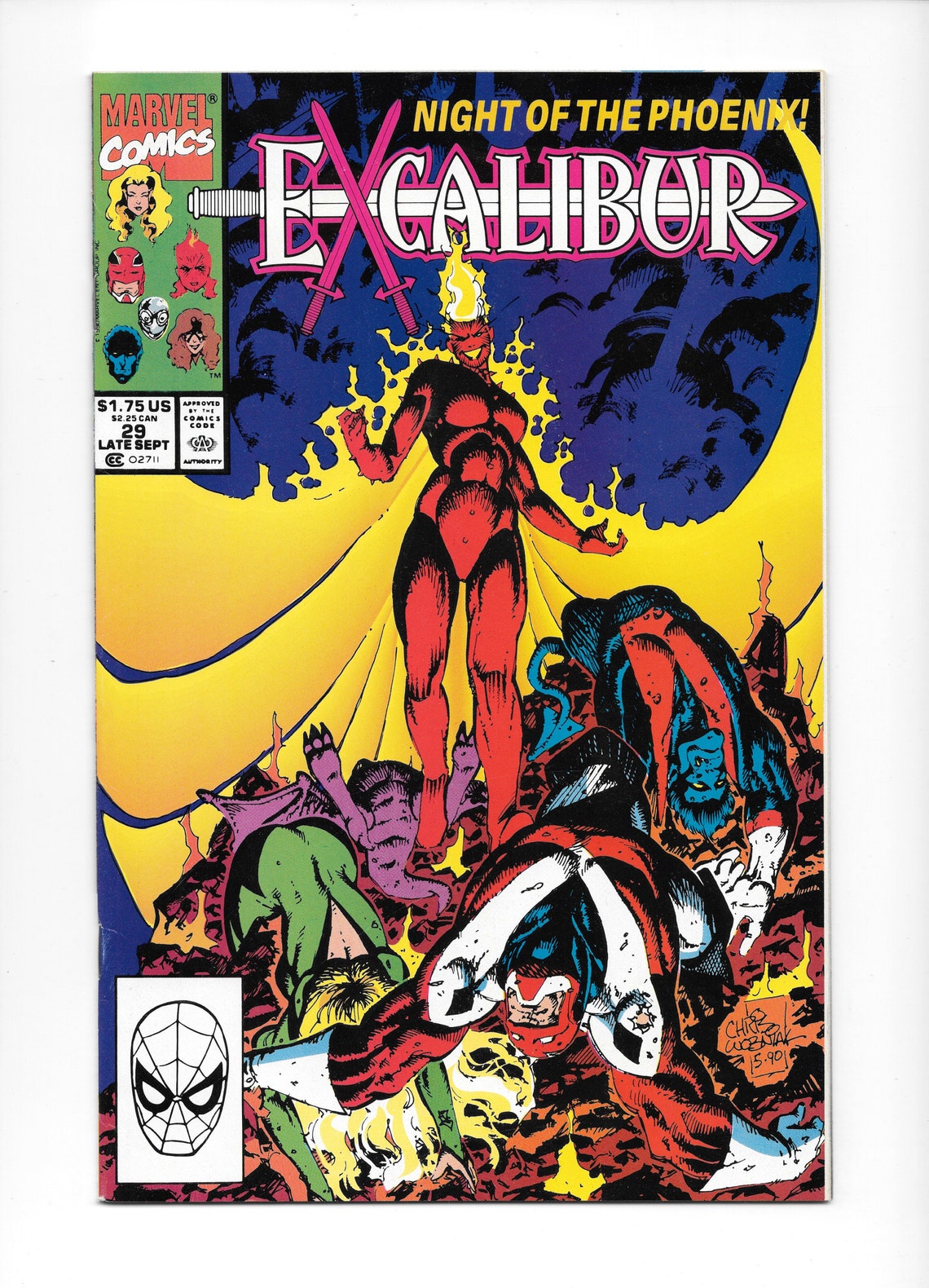 Excalibur 28-43 1990-1991 Marvel Comics choice - Etsy Canada