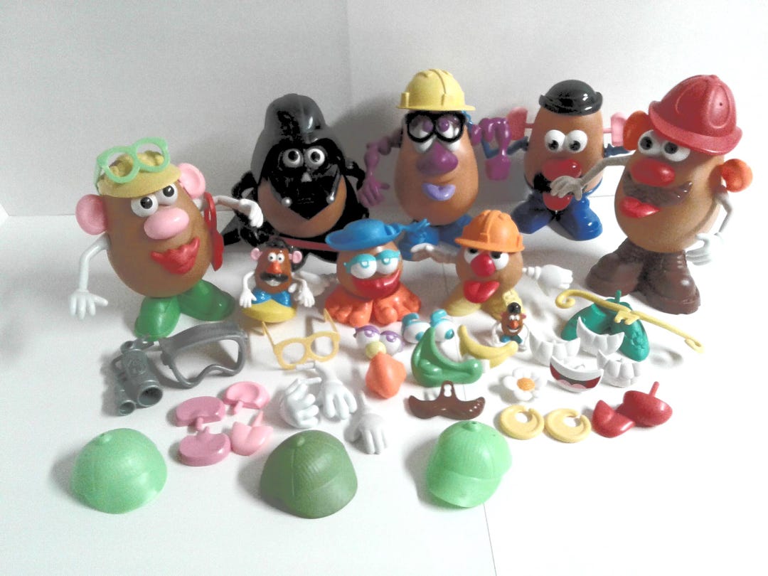 Playskool Mr. Potato Head Figures With Extra Accessories Lot Vintage ...