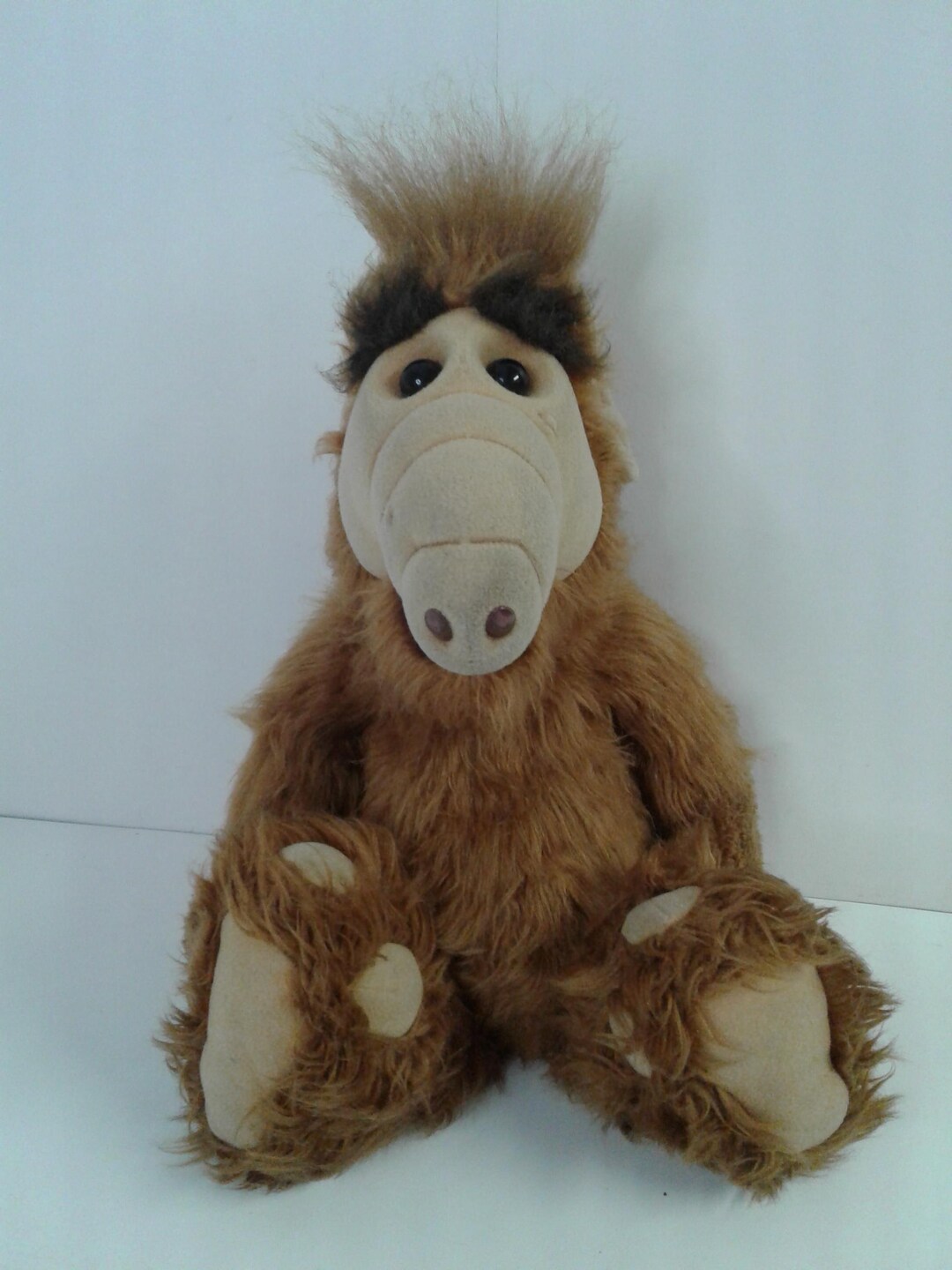 Vintage 1986 ALF 18" Plush Doll Coleco Alien Productions Stuffed Animal ...