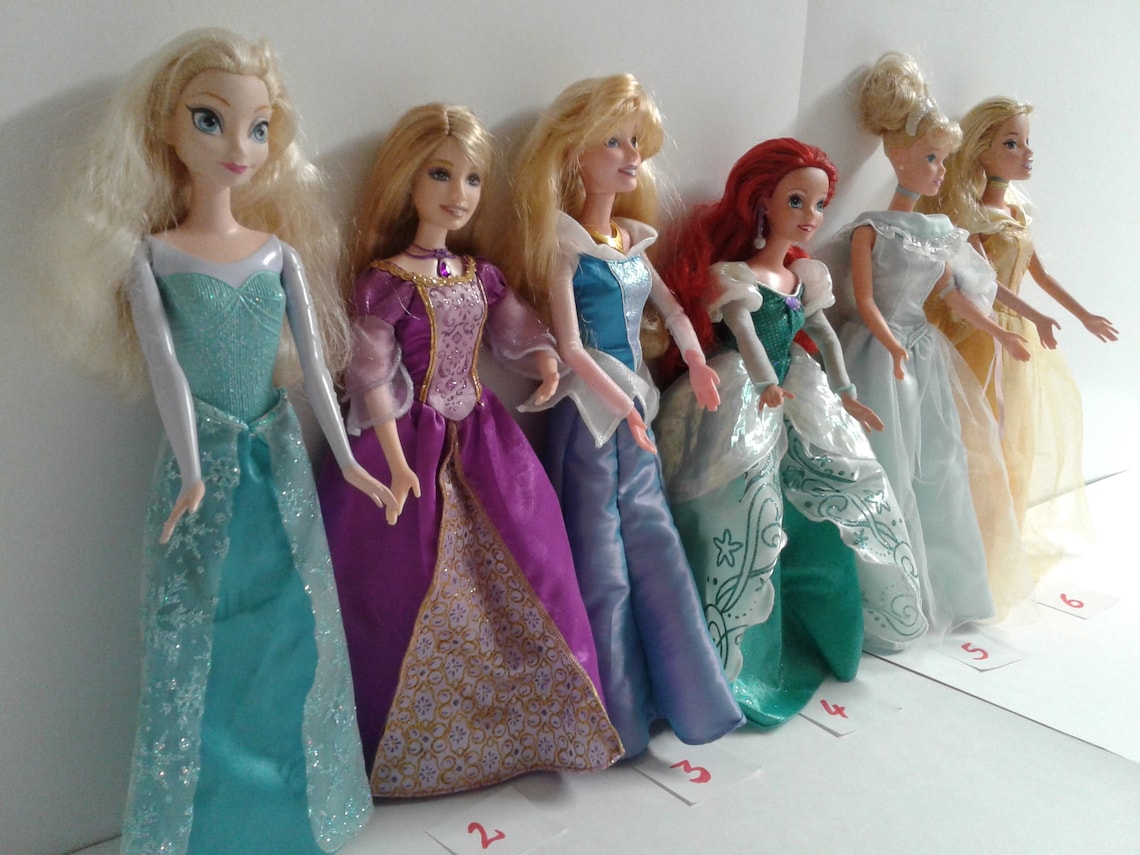 You Choose Disney Princess Classic Doll Disney Mattel | Etsy