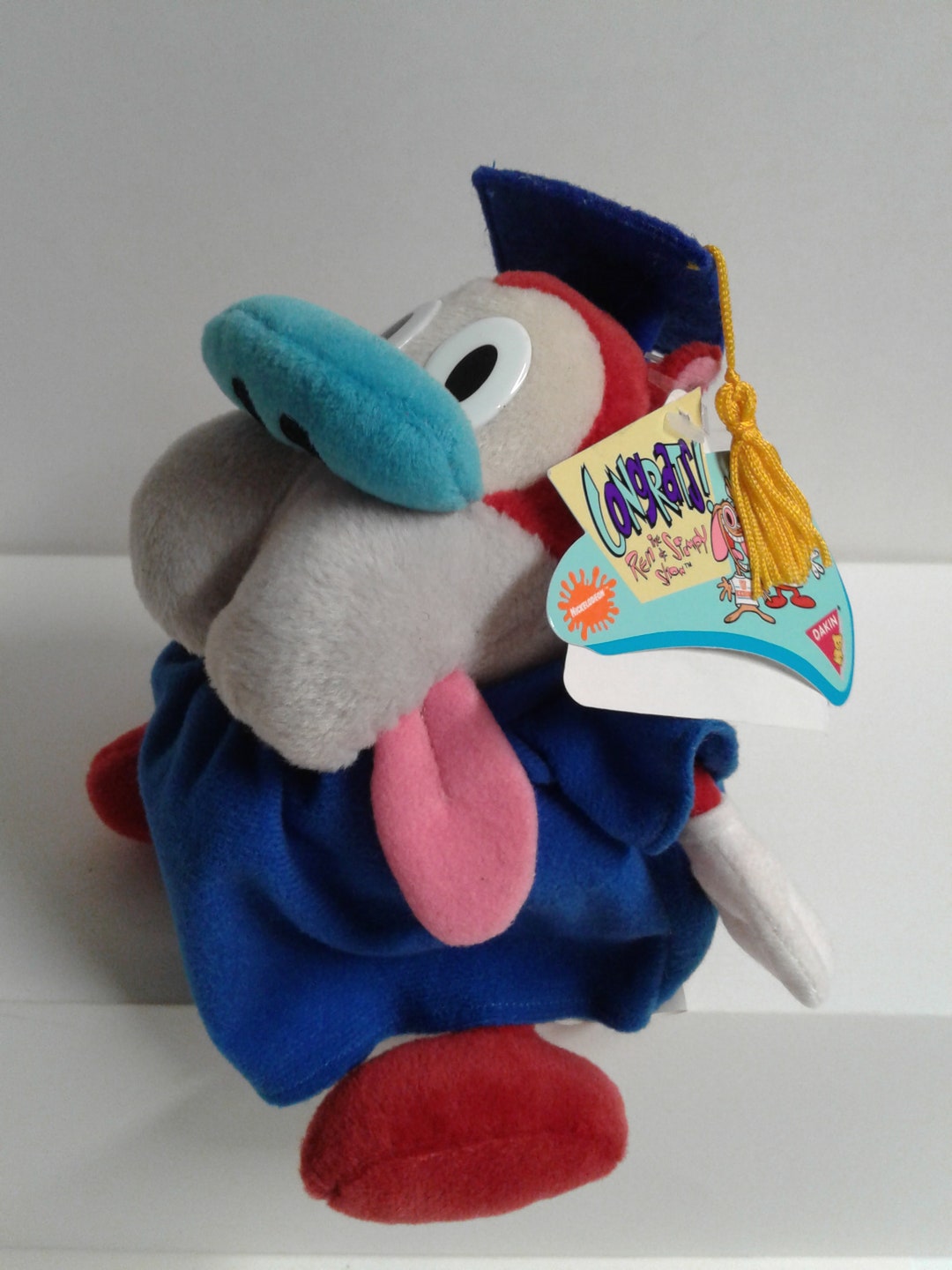 Vintage 1994 Dakin Ren & Stimpy Show Stimpy Plush Nickelodeon ...