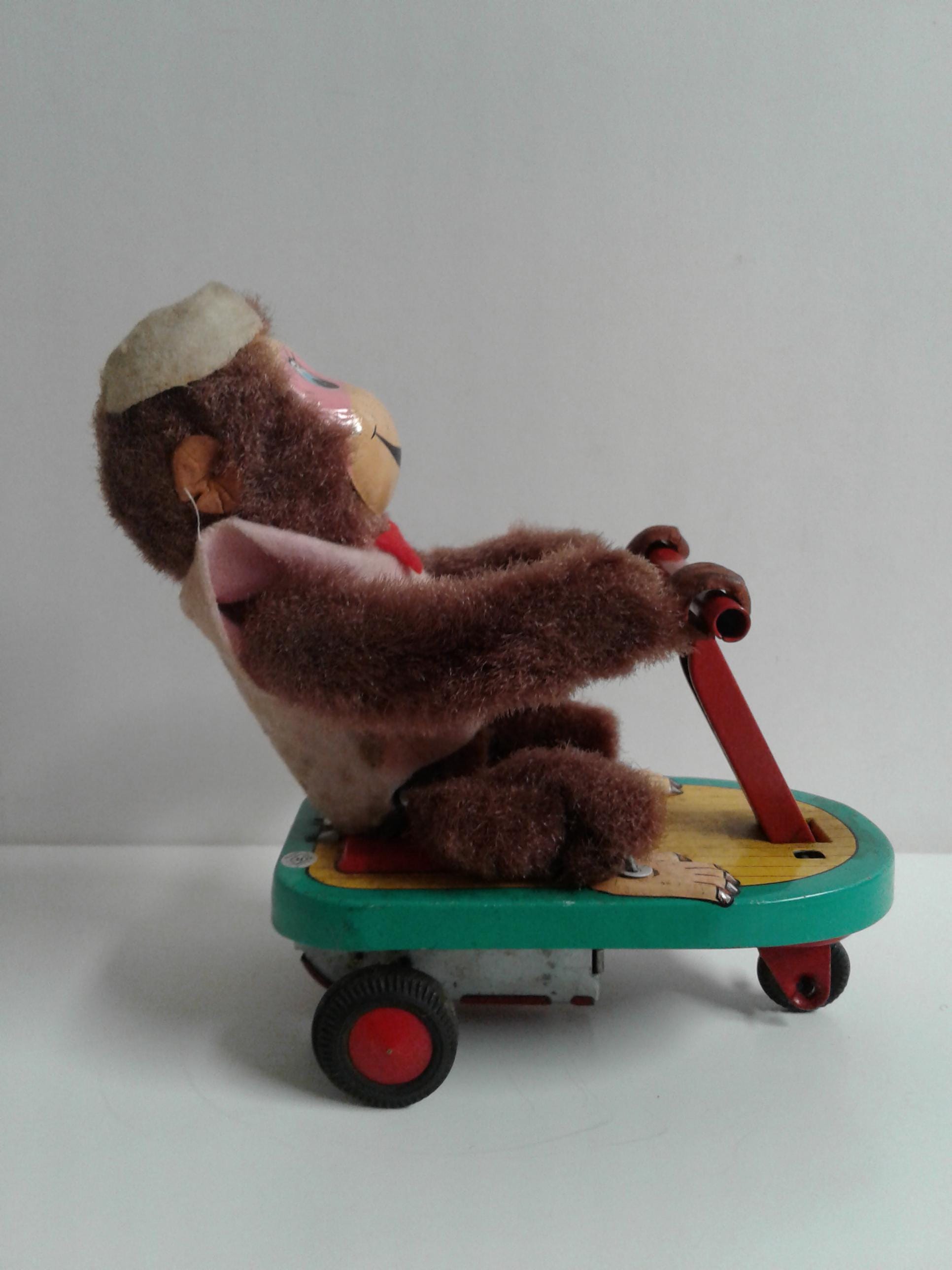 Vintage Monkey on the Wagon Wind-up Toy Japan - Etsy