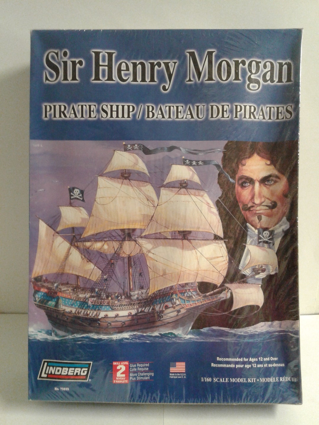 Lindberg Sir HENRY MORGAN Pirate Ship Model Kit, 1/250 Scale - Etsy