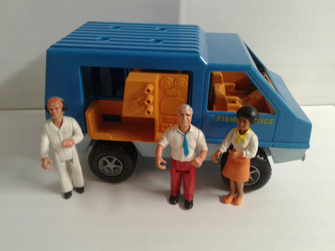 Fisher Price Adventure People Mobile TV Unit Play Set #309 Vintage 1977 ...