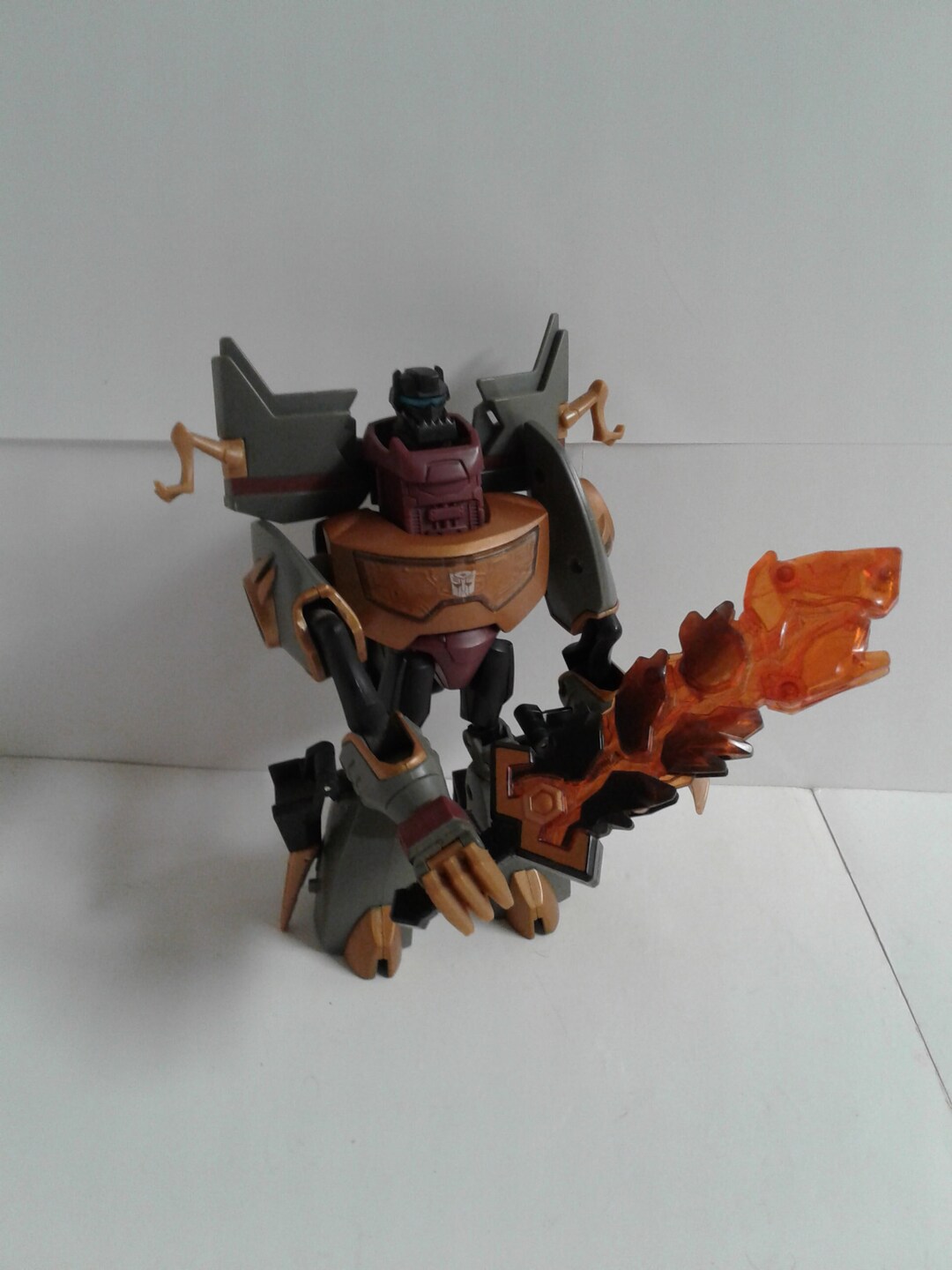 Transformers Animated GRIMLOCK Voyager Dinobot Figure - Etsy