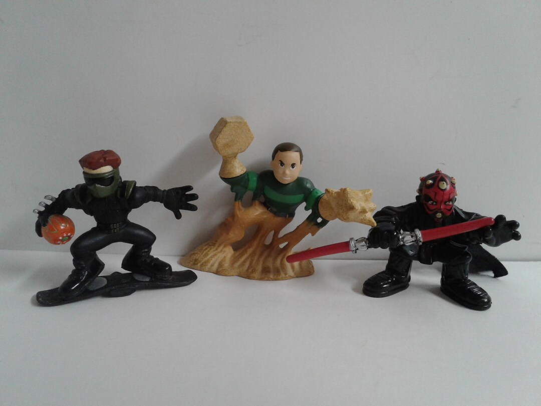 Lot of 3 Marvel 3 Inch Action Figures - Hasbro - Etsy