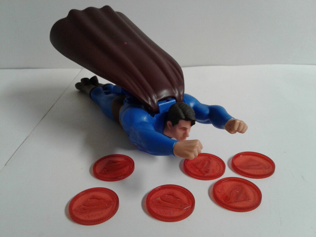 DC Comics Superman Returns Disc Attack Figure/shooter - Etsy