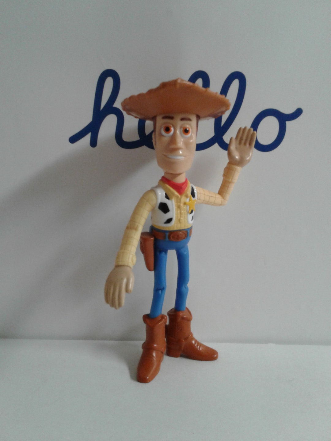Disney Pixar Toy Story Sheriff Woody Action Figure - Etsy