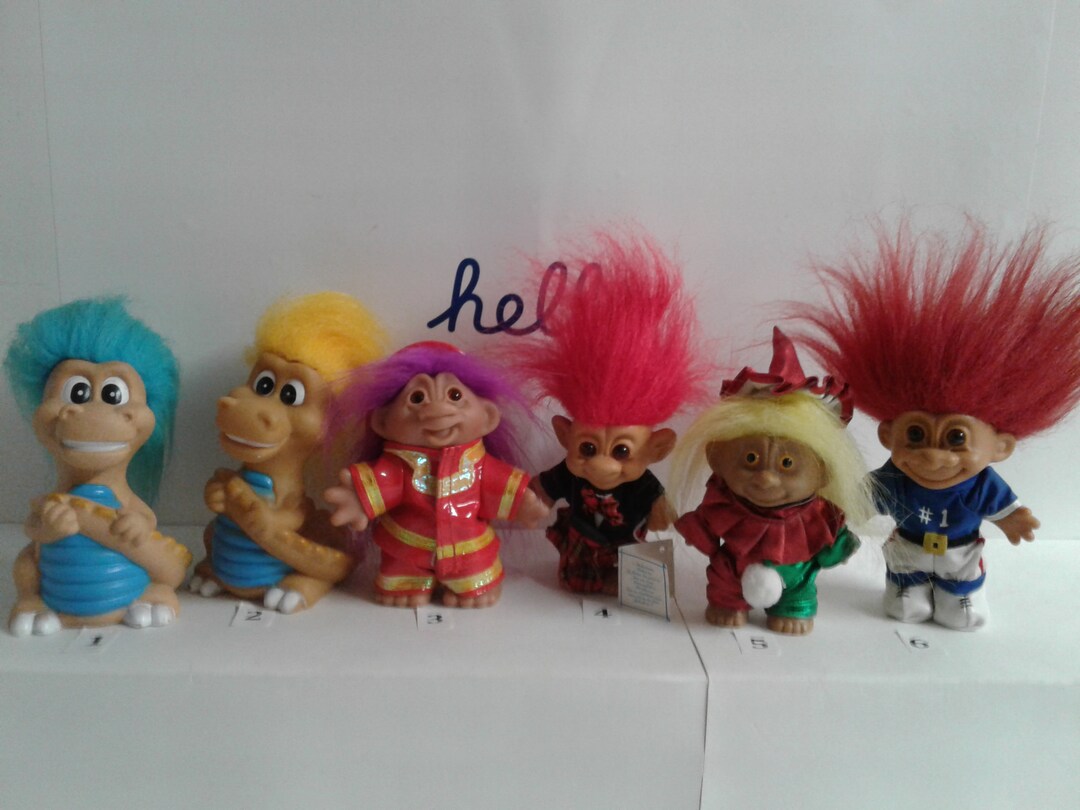 You Choose! Collectible Troll Dolls Vintage 80/90s - Etsy