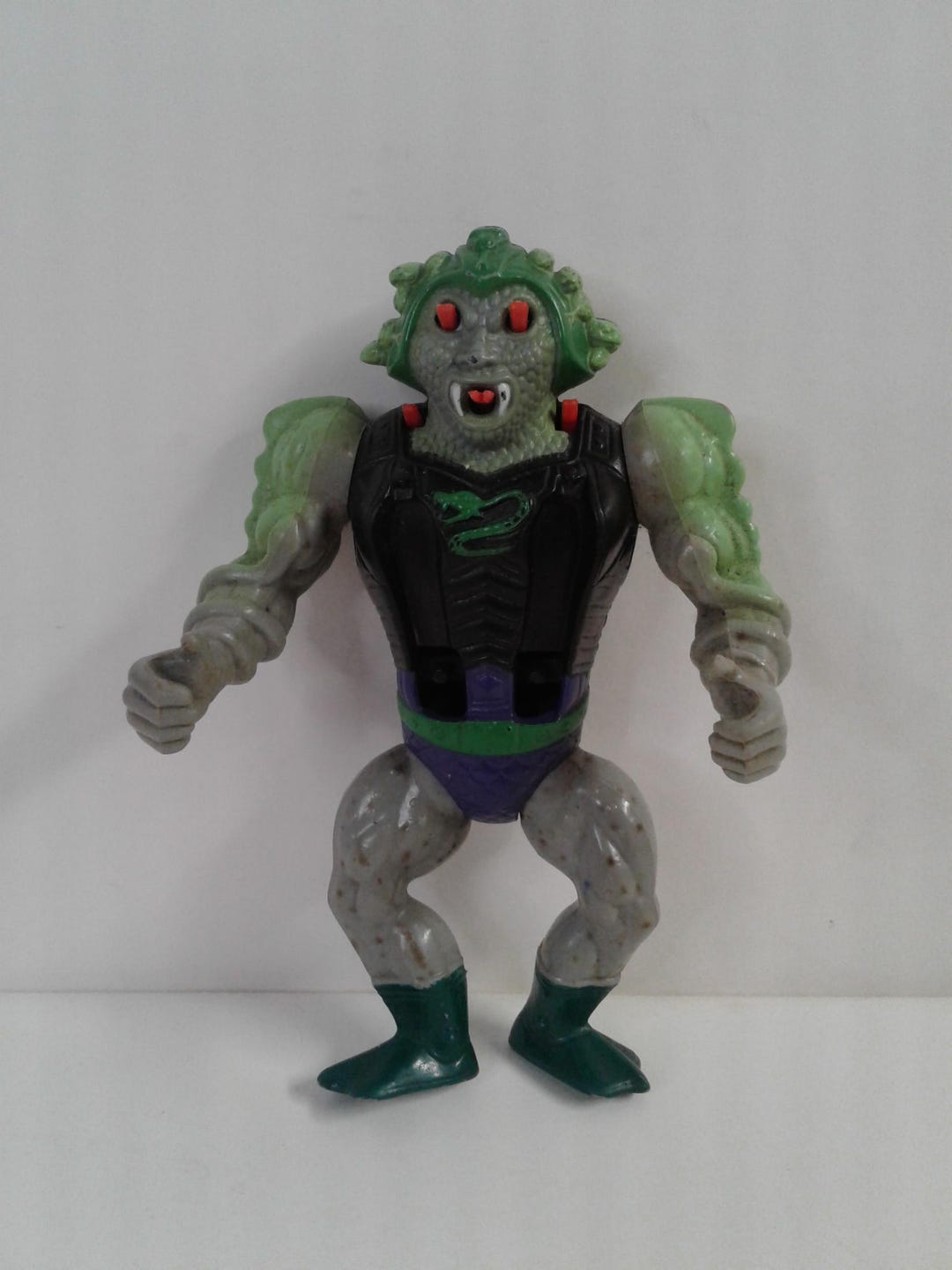 MOTU He-man Snake Face Action Figure Vintage 1985 - Etsy