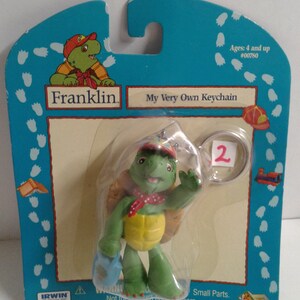 You Choose! Franklin the Turtle Figure My Very Own Keychain Figure ...