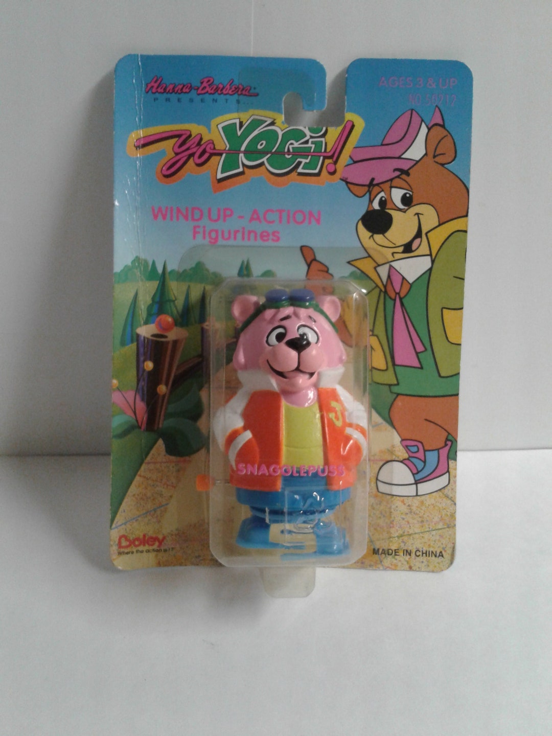 Boley Hanna-barbera Yo-yogi! Snagglepuss Wind-up Action Figure Vintage ...