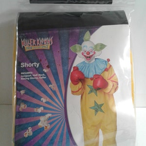 Killer Klowns From Outer Space SHORTY Halloween Costume Adult Size LG ...