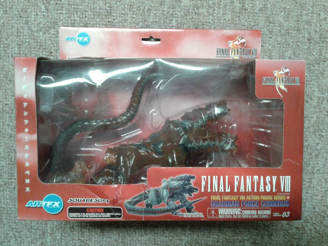 Artfx Final Fantasy VIII Cerberus Action Figure Series 3 Guardian Force ...