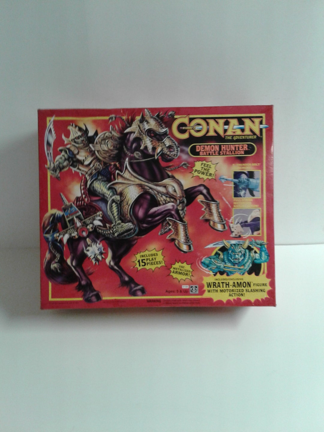 Hasbro Conan the Adventurer Demon Hunter Battle Stallion With Wrath ...