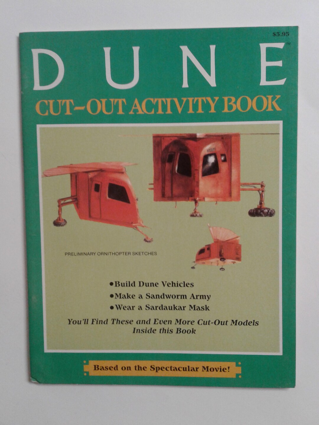 DUNE Cut-out Activity Book Grosset & Dunlap 1984 - Etsy