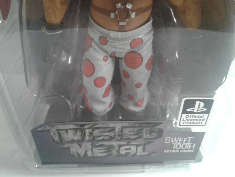 Twisted Metal Sweet Tooth 7 Inch Action Figure SONY PS3 DC - Etsy