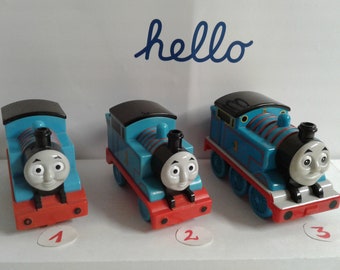 Thomas the Train Key Chain - Etsy